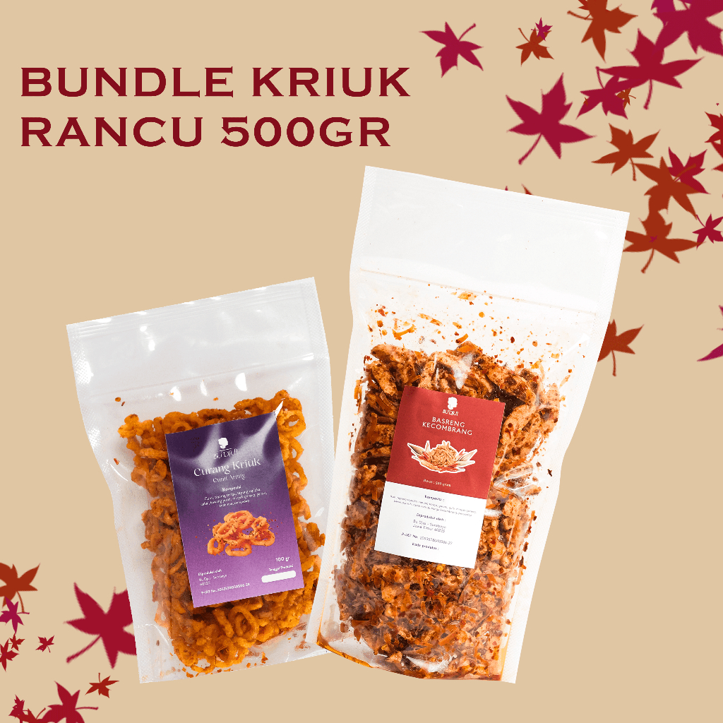 Jual SAMBAL BU DJUI Bundle Kriuk Kriuk | Shopee Indonesia