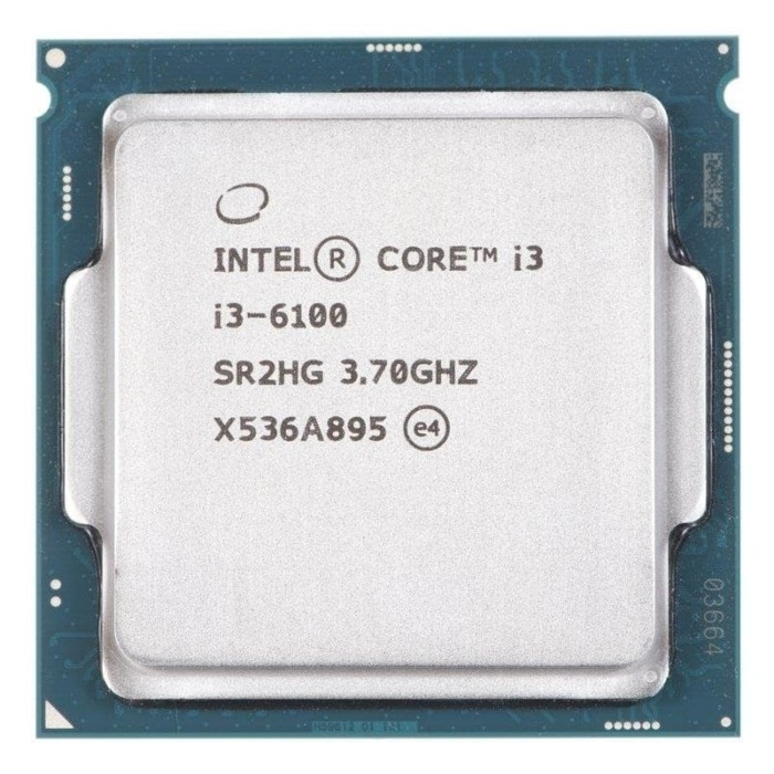 Jual Processor intel core i3 6100 3.7ghz socket 1151 | Shopee Indonesia