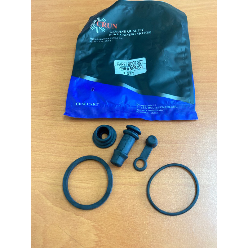 Jual (CRUN) Karet Boot Set Yamaha (5pcs) / Karet Both Kaliper | Shopee ...