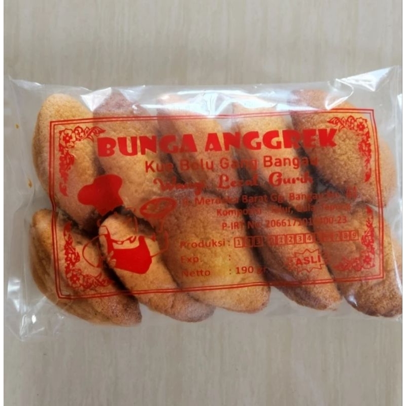 Jual BOLU ANGGREK - Kue Bolu Gang Bangau - Bolu Jadul 190g - Bolu ...