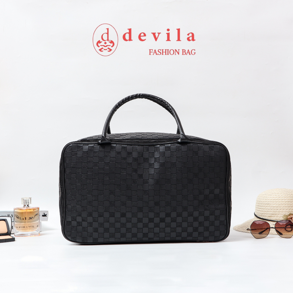 Jual DEVILA - Marvel Black Boxes Tas Travel Bag Jumbo Size | Shopee ...