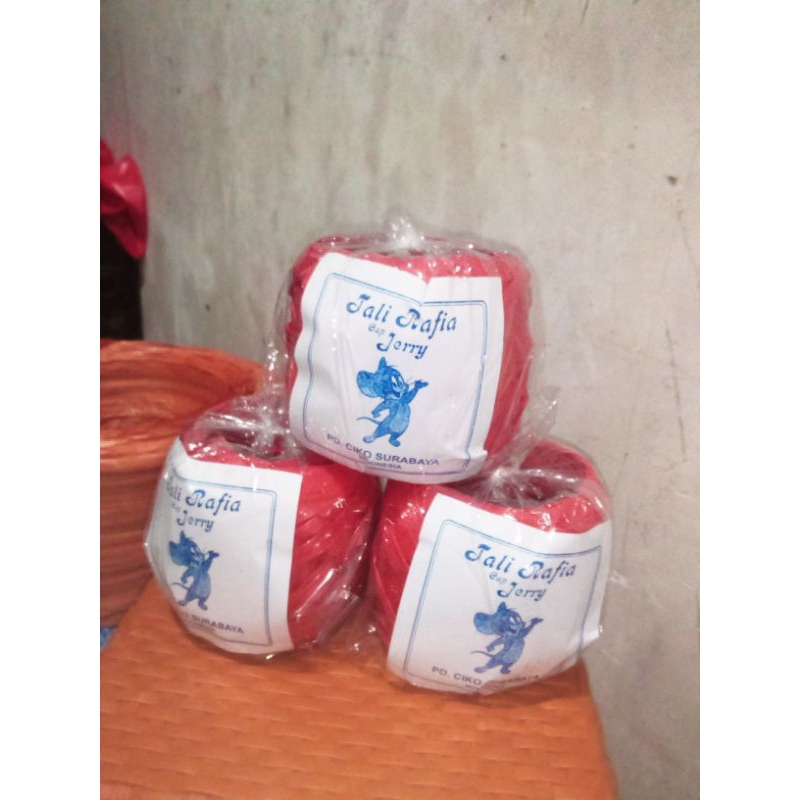 Jual TALI RAFIA MERAH | Shopee Indonesia