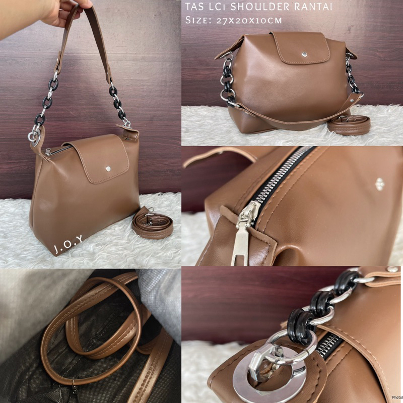 Jual TAS FASHION WANITA TAS LCi SHOULDER RANTAI | Shopee Indonesia