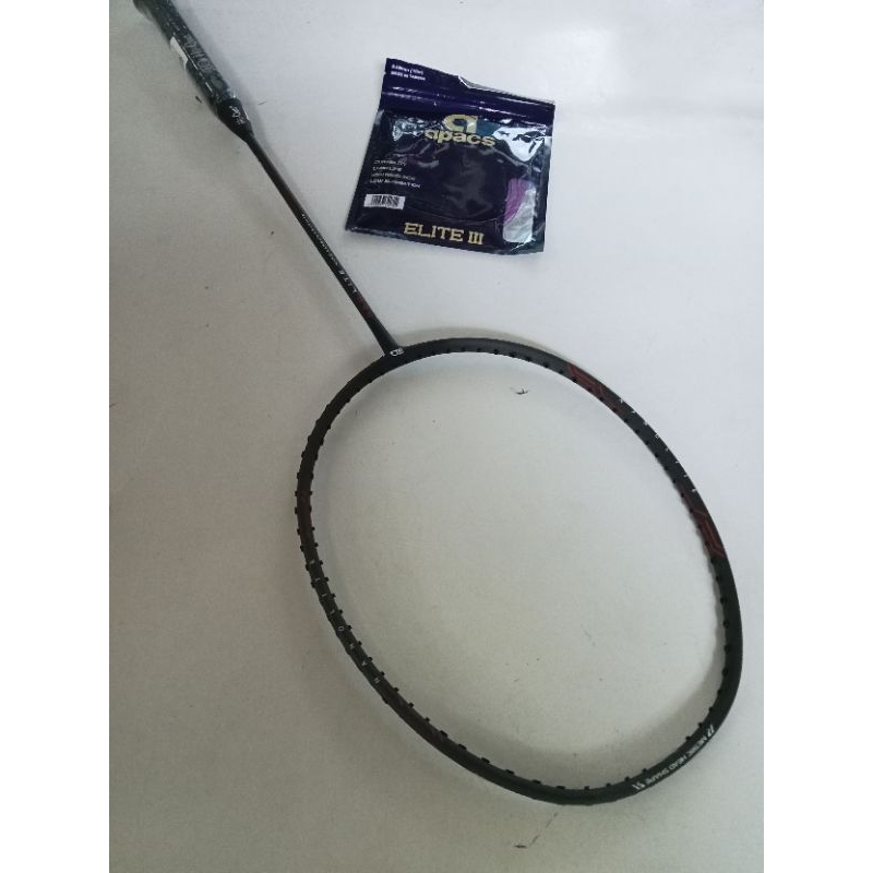 Jual Raket Badminton Hi Qua Red Lite Original 32 Lbs | Shopee Indonesia