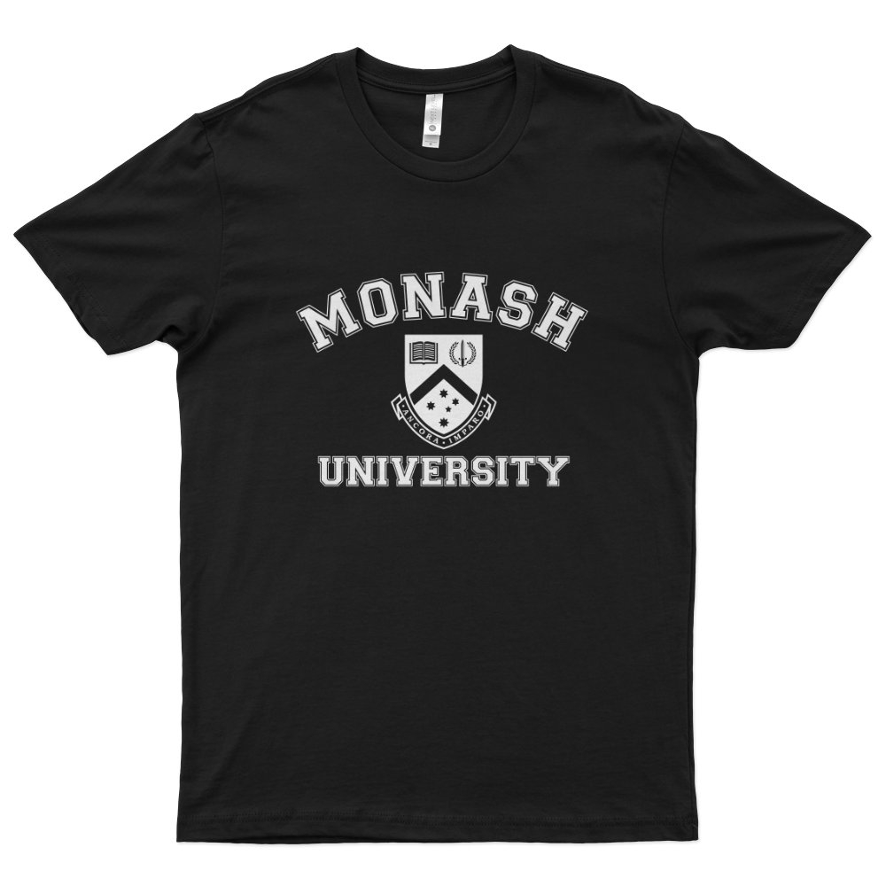 Jual Kaos Distro Premium Lengan Pendek Universitas Kampus Monash ... Jual Kaos Distro Premium Lengan Pendek Universitas Kampus Monash ...