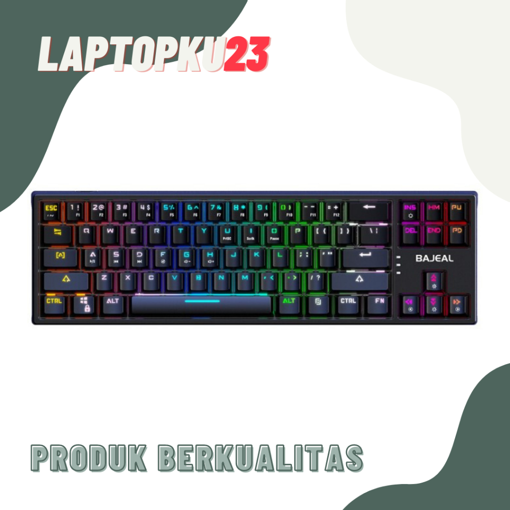 Jual Keyboard BAJEAL K71 Mechanical RGB Gaming - 71 Keys Hotswap | Shopee Indonesia