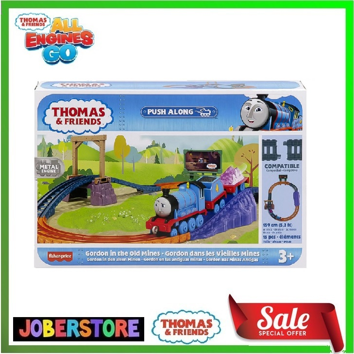 Jual Thomas & Friends Track Set Push Along All Engines Go - Gordon In ...