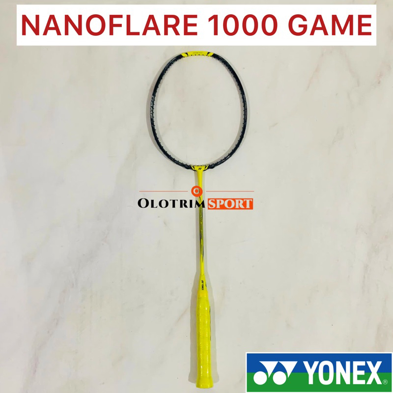Jual Raket Badminton YONEX NANOFLARE 1000 GAME Nano Flare Original | Shopee Indonesia