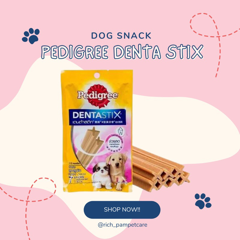 Jual CEMILAN ANJING PEDIGREE DENTA STIX STICK | Shopee Indonesia