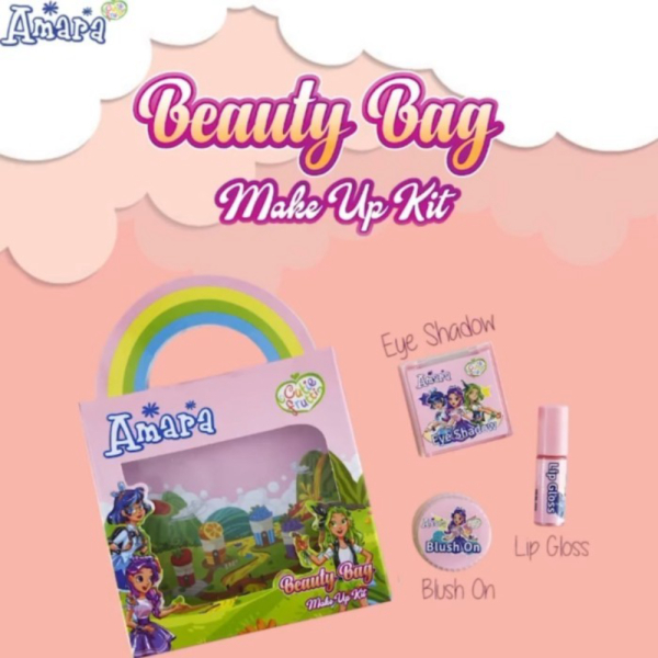 Jual Unik AMARA Make Up Kit Beauty Bag Kosmetik Aman Anak FH BPOM ...