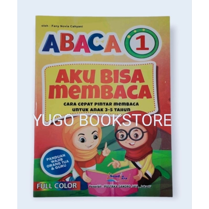 Jual BUKU ABACA 1 AKU BISA MEMBACA ORIGINAL FULL COLOUR | Shopee Indonesia
