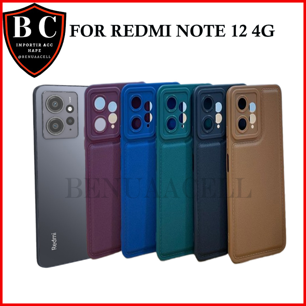 Jual CASE REDMI NOTE 12 4G - CASE LEATHER PRO XIAOMI REDMI NOTE 13 NOTE ...