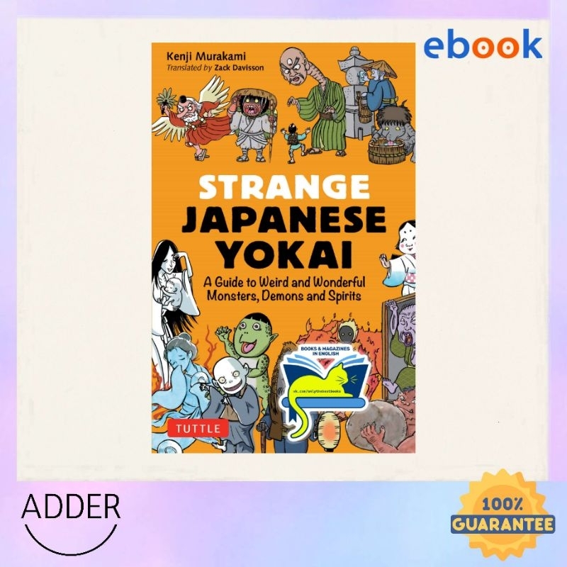 Jual Strange Japanese Yokai A Guide to Weird and Wonderful Monsters ...