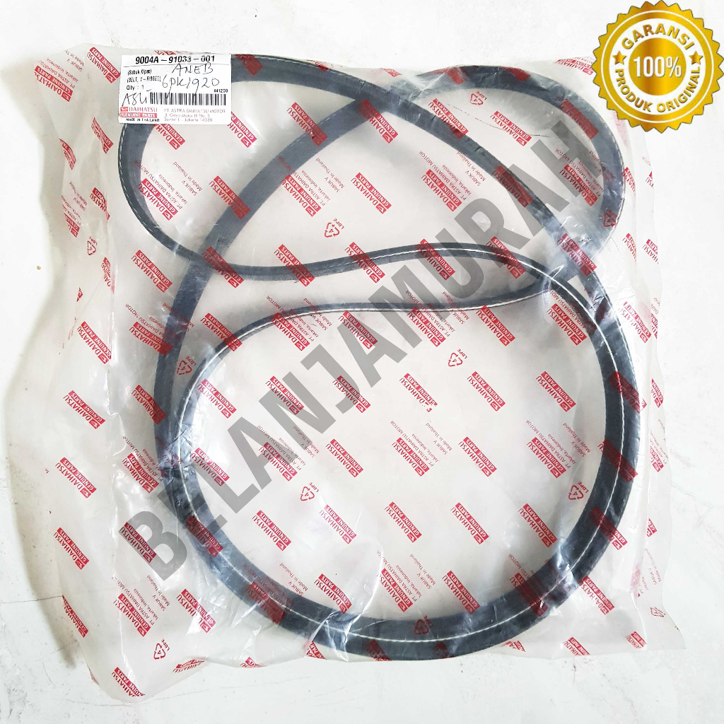 Jual Fan Belt / Van V Belt Tali Kipas 9004A-91033-001 Avanza Old Lama 1500cc, Rush, Terios ...