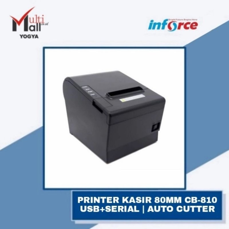 Jual Inforce Printer Thermal Kasir CB-810 USB Serial Auto Cutter 80mm | Shopee Indonesia