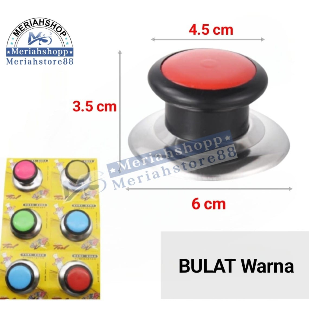 Jual NOSAG Knop Knob Tutup Panci Wajan Kuali Universal Pentolan Kenop ...
