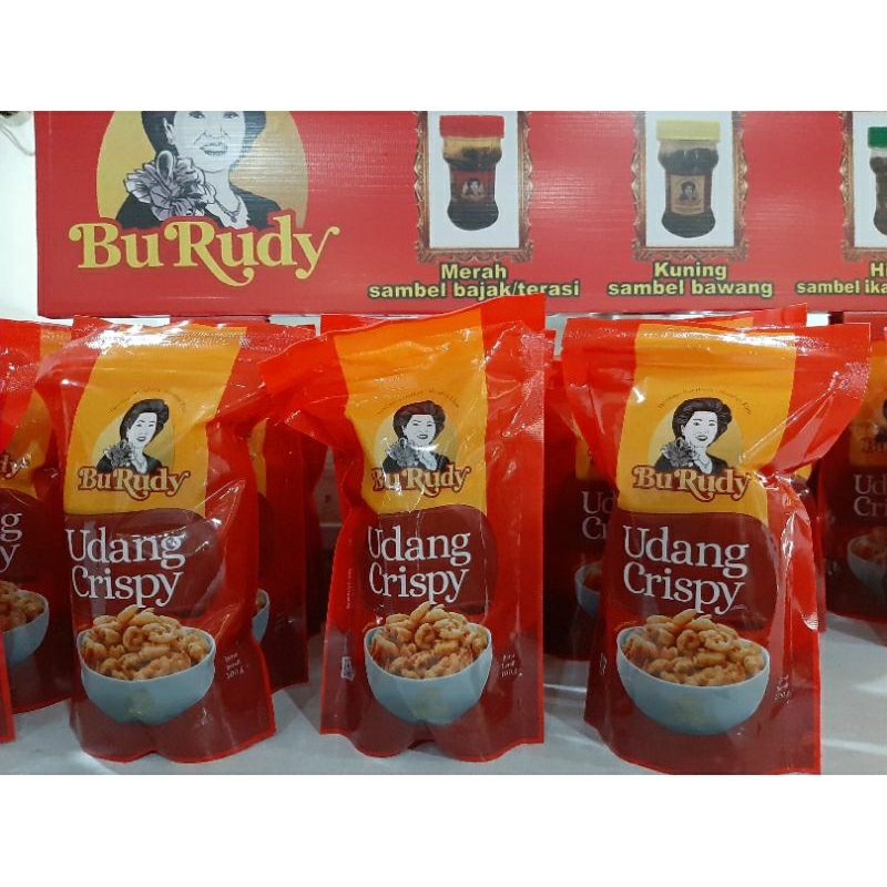 Jual Bu Rudy udang crispy/udang krispy Bu Rudy Surabaya oleh oleh khas ...