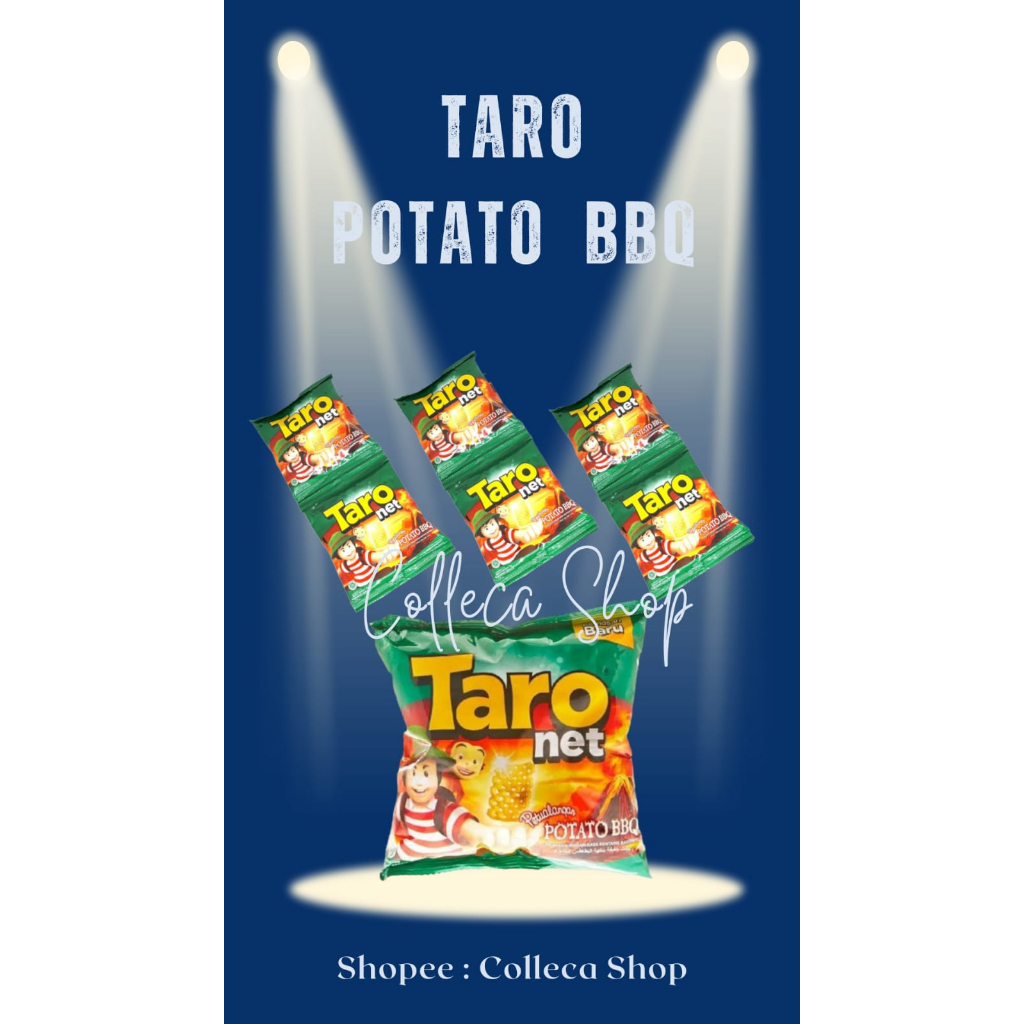 Jual Taro 18 gram BBQ (1 renceng isi 10 pcs) | Shopee Indonesia