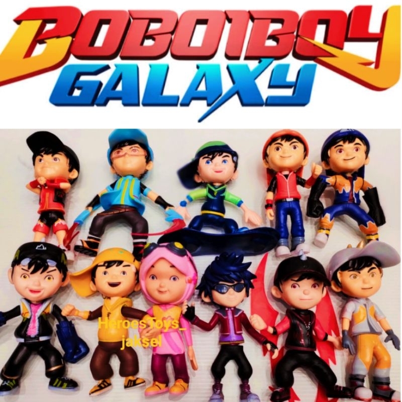Jual Mainan Anak Figure BoBoi Boy Satuan Boboiboy Cake Topper Boboboi ...
