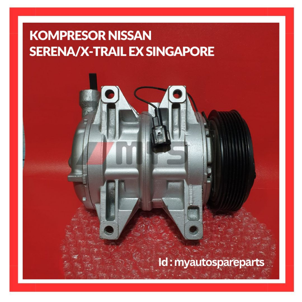 Jual KOMPRESOR AC Mobil Nissan Serena C24 Xtrail T30 ZEXEL VALEO COMPRESSOR EX SINGAPORE ...