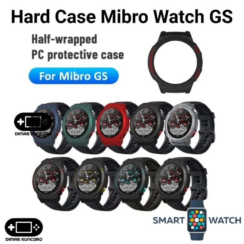 Jual Hard Case Mibro Watch GS cover bumper pro casing protector pc mika ...
