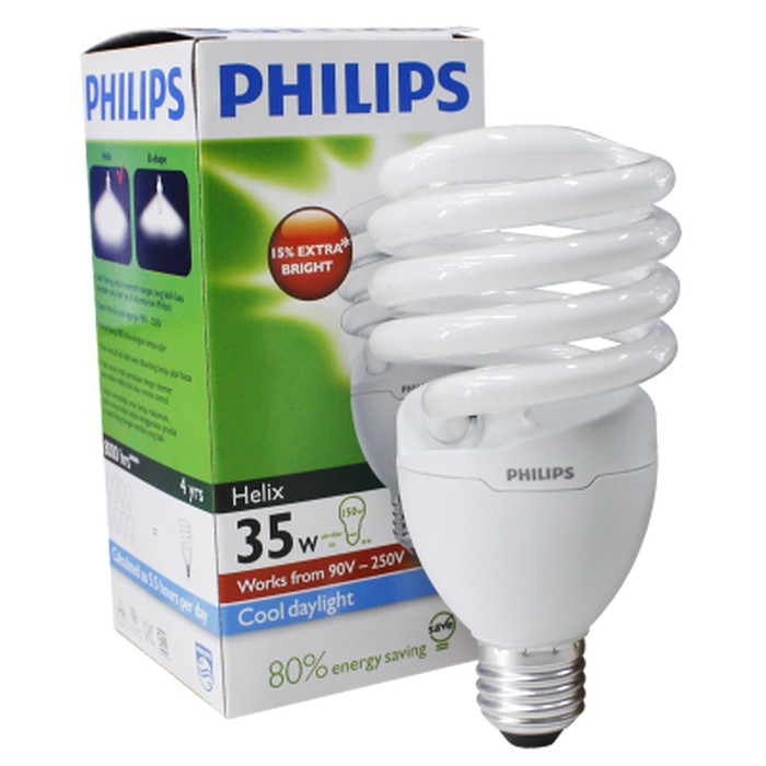 Jual PHILIPS LAMPU HELIX 35W 45W 55 WATT PUTIH | Shopee Indonesia