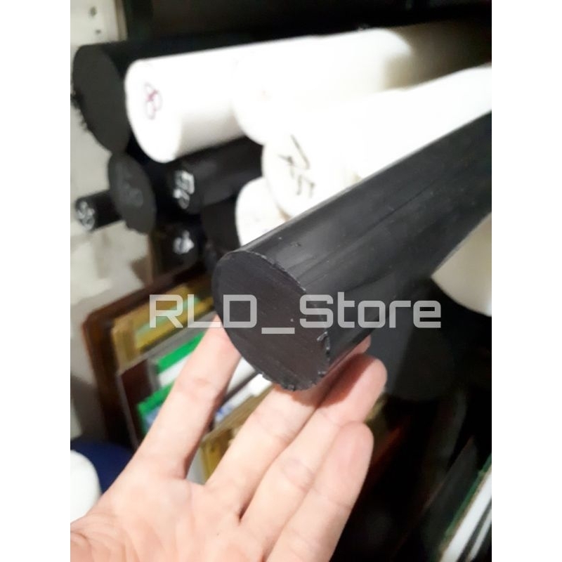 Jual Nylon PE Hitam dia. 20mm x 10cm Rod / Batangan ( Polyethylene ) | Shopee Indonesia