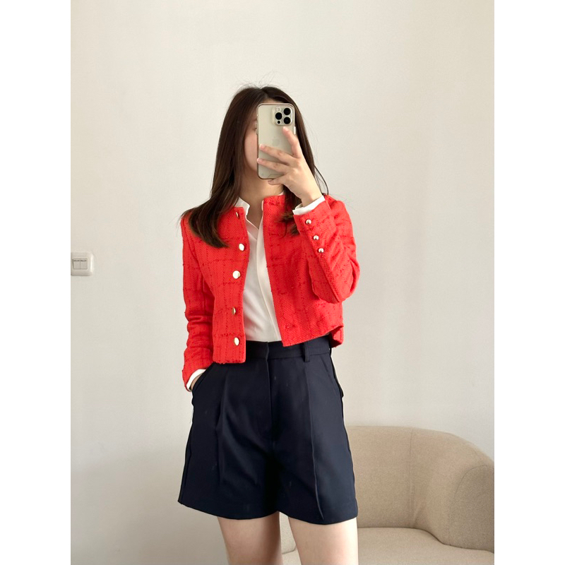Jual Gemma Premium Outer / Korean Outer / Blazer / Basic Outer | Shopee Indonesia