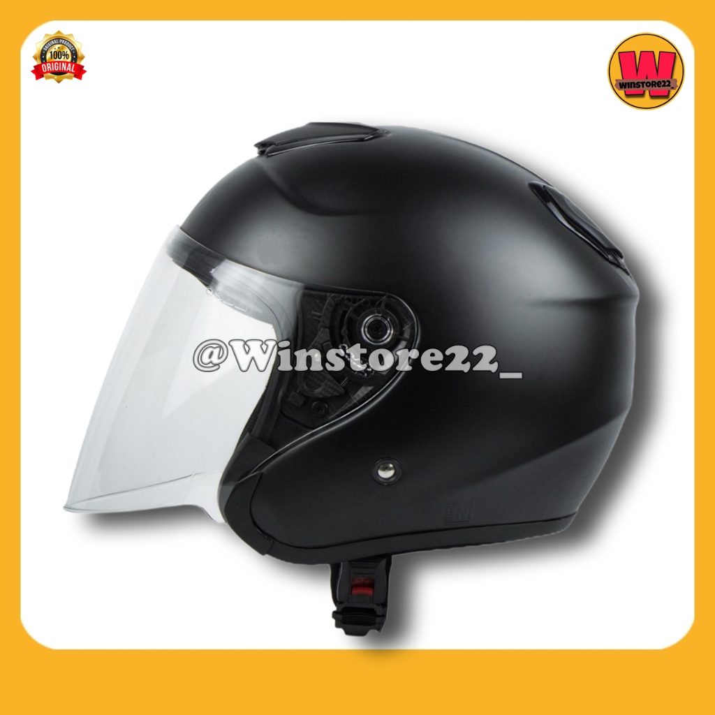 Jual Helm Sepeda Motor Half Face Priest Kyoto Solid Whitte Black Pink ...