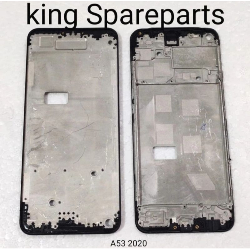 Jual FRAME BEZZEL TULANG TENGAH DUDUKAN OPPO A33 A53 2020 CPH2137 ...