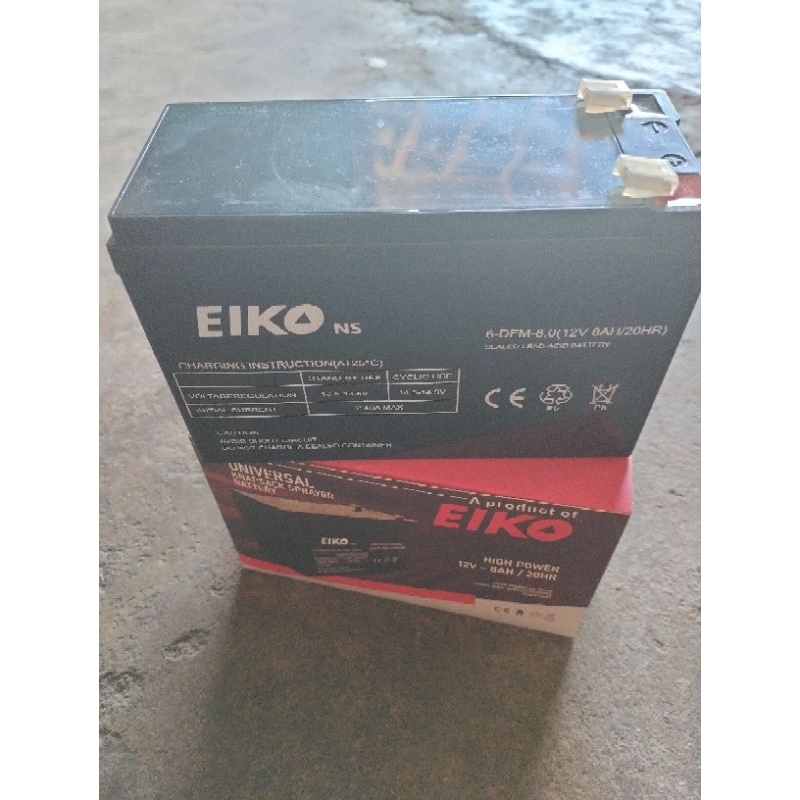 Jual Battery Aki Eiko 8Ah /12v | Shopee Indonesia