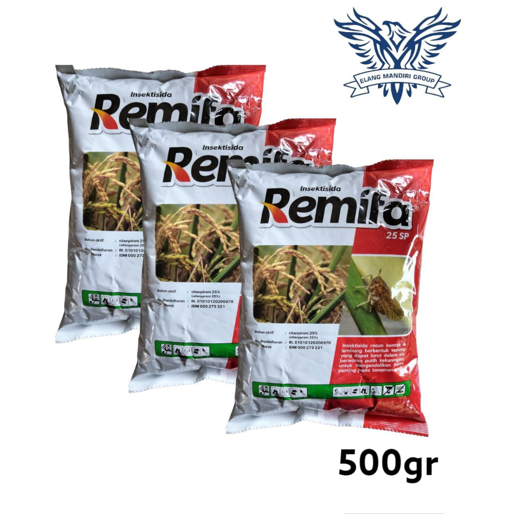 Jual REMIFA 25SP 500 gr Insektisida Nitenpiram 25 % Ampum Basmi Hama ...
