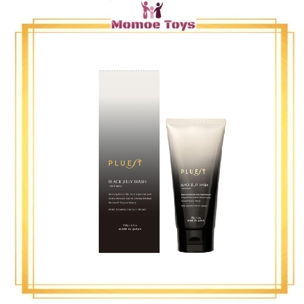 Jual Pluest Black Jelly Wash - Face Wash 120g Original Japan | Shopee Indonesia