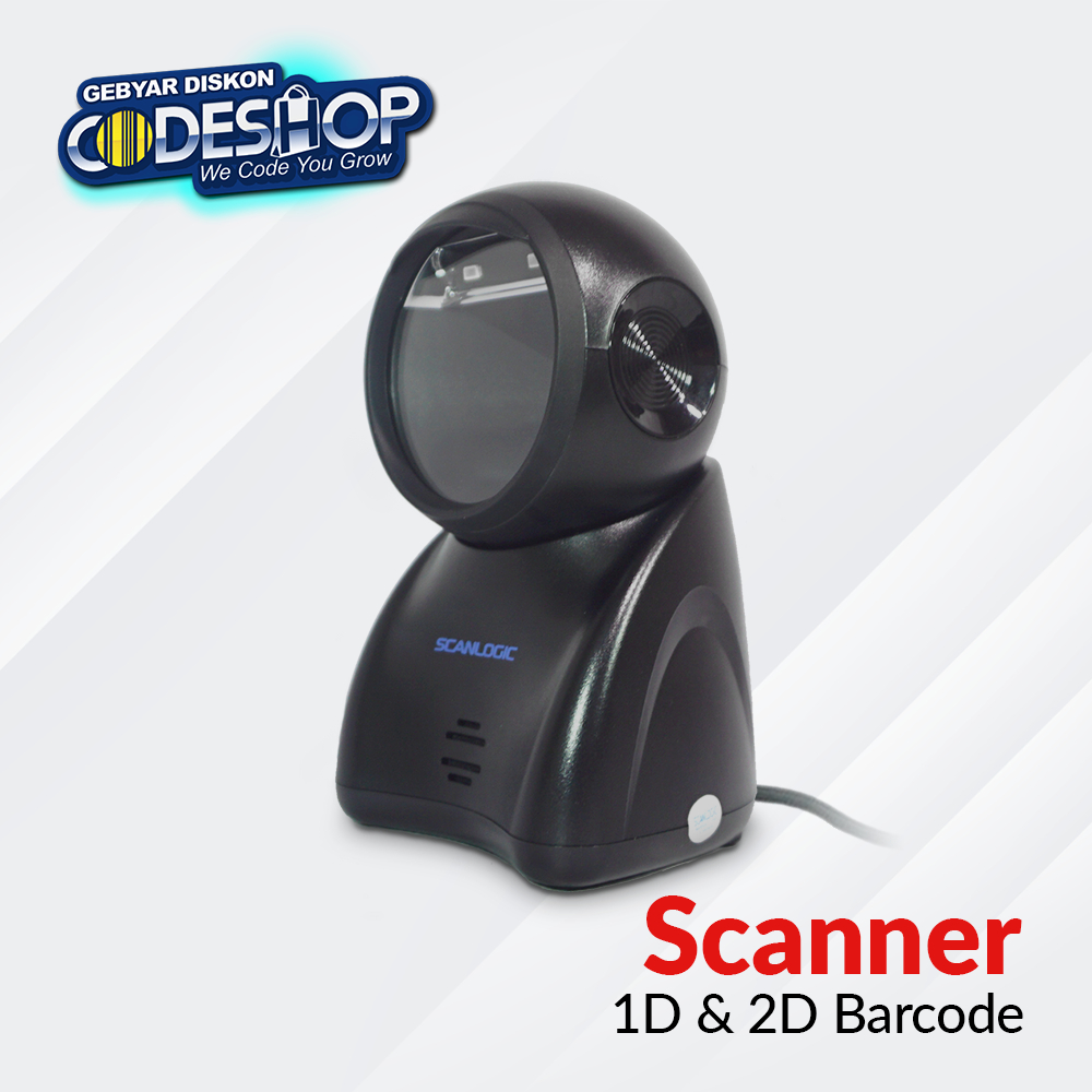 Jual Scanlogic DS-3090 Scanner Barcode 1D 2D Omnidirectional Auto Scan ...