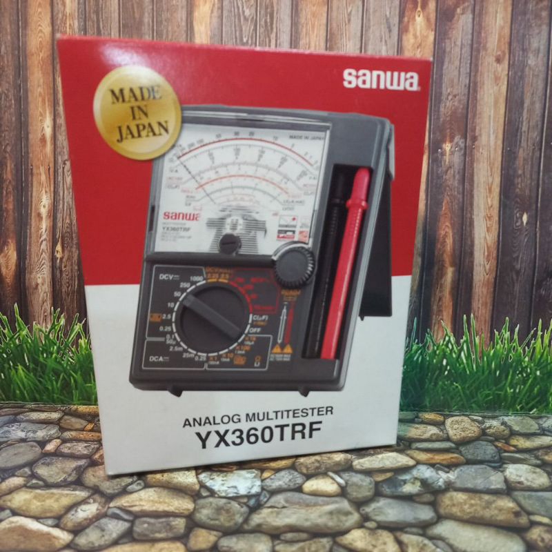 Jual ANALOG MULTIMETER SANWA YX 360 TRF ORIGINAL JAPAN | Shopee Indonesia