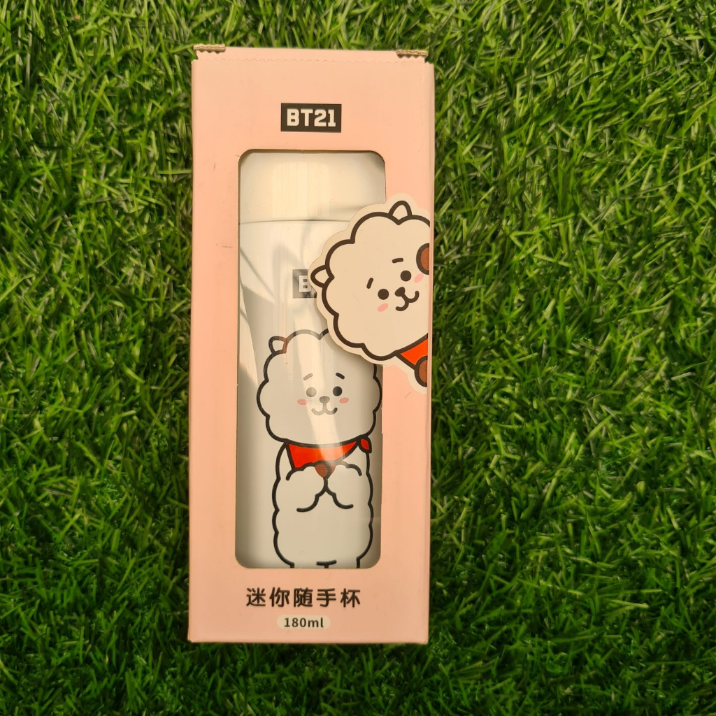Jual Mini Thermos Tumbler Character RJ Jin BT21 Termos Botol Minum ...