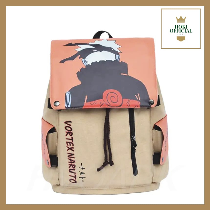 Jual [COD] Tas Anime Naruto Bahan Canvas Leather Ransel Attack On Titan ...
