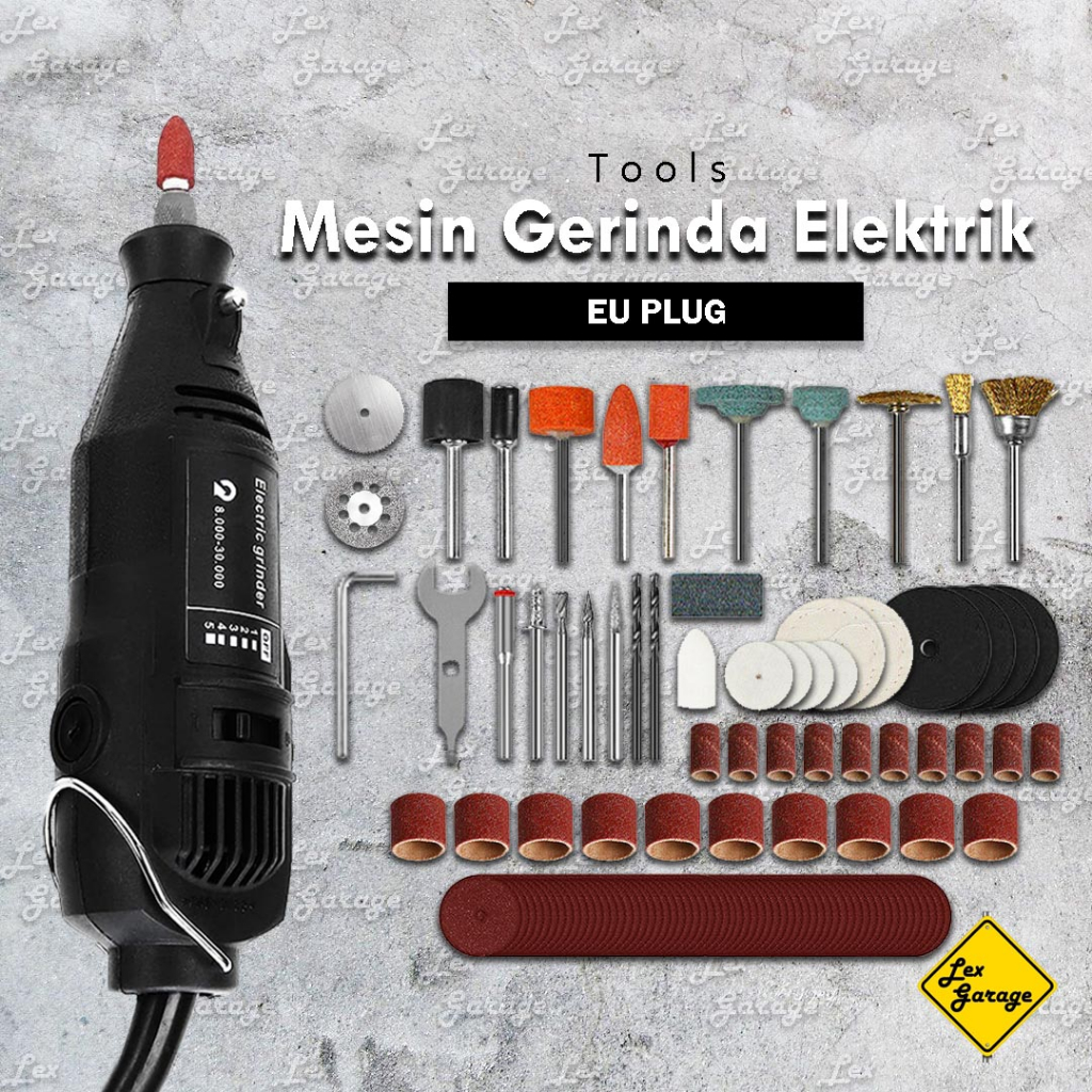 Jual Mata Gerinda Mini Grinder Set Bor Mini Grinda Tangan Mini Die ...