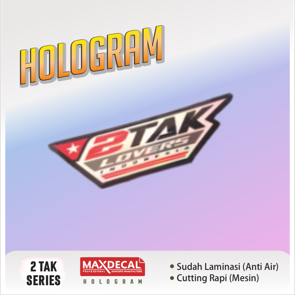 Jual STICKER TERLARIS SERIES 2 TAK HOLOGRAM | STICKER RACING | STICKER ...