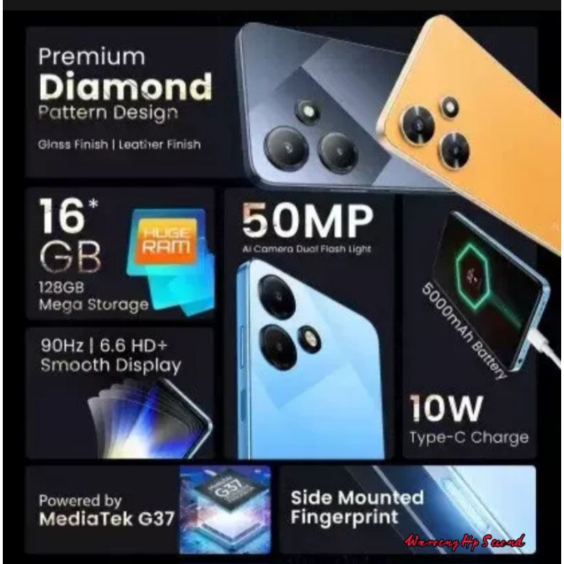 Jual Infinix Hot 30i Ram 8/128GB HP+Dusbook | Shopee Indonesia