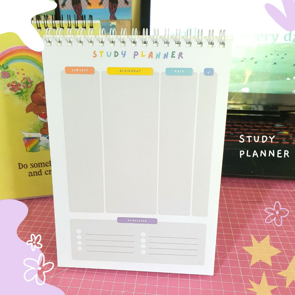 Jual Study Planner - Standing Planner / Paper planner - Solucine A5 ...