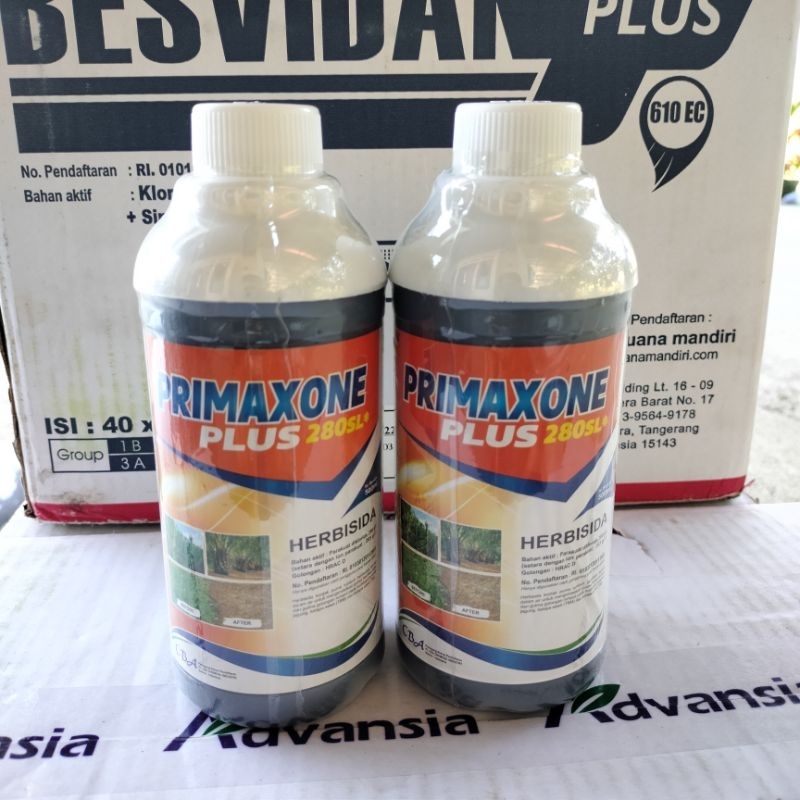 Jual PRIMAXONE Plus 280 SL 500ml Herbisida Pembasmi Aneka Gulma Rumput ...
