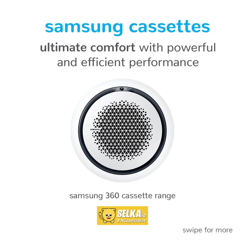 Jual AC SAMSUNG AC071TN4PKC/EA AC CASSETTE 360 3 PK INVERTER WIND-FREE WIRELESS | Shopee Indonesia