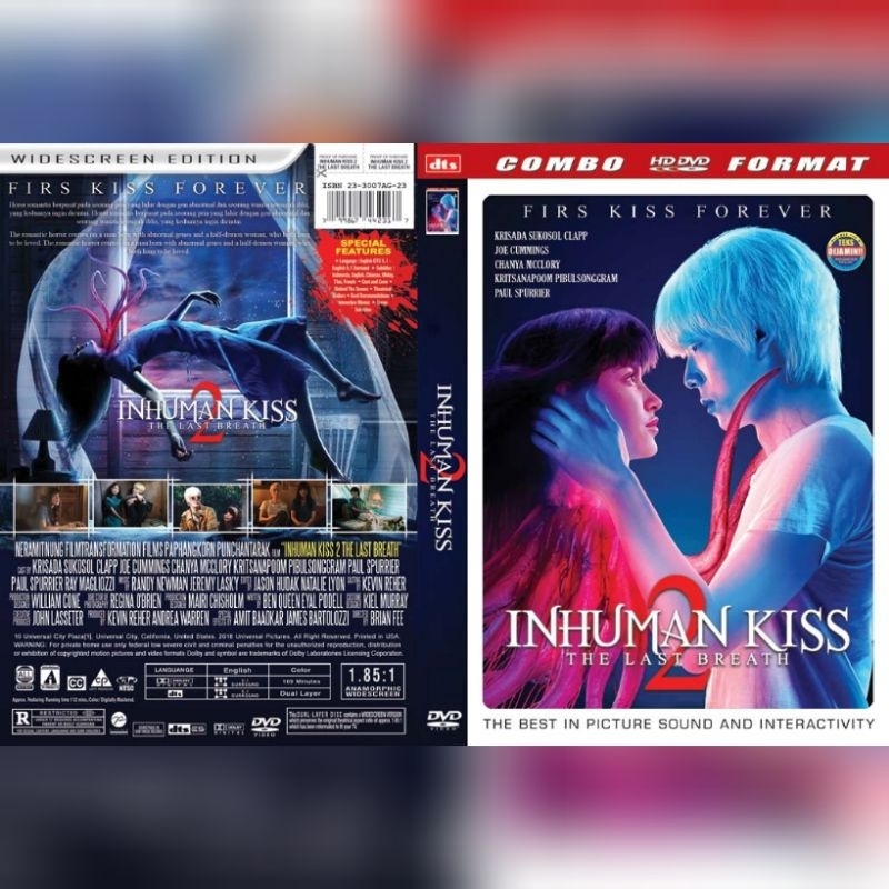 Jual Kaset Film Horror INHUMAN KISS 2 : THE LAST BREATH - 2023 - HD | Shopee Indonesia