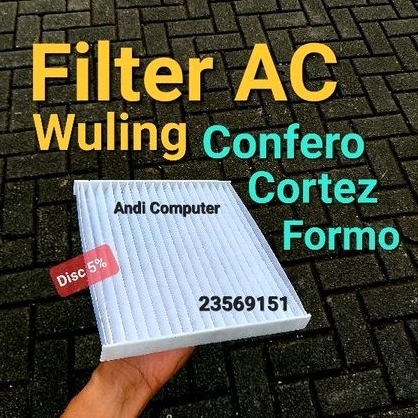 Jual Filter Saringan AC Wuling Cortez Confero Formo 23569151 | Shopee ...