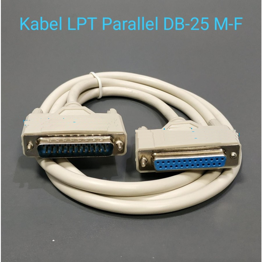 Jual KABEL SERIAL PARALLEL Paralel Printer DB-25 Switch DB25 M-F 1.2m ...