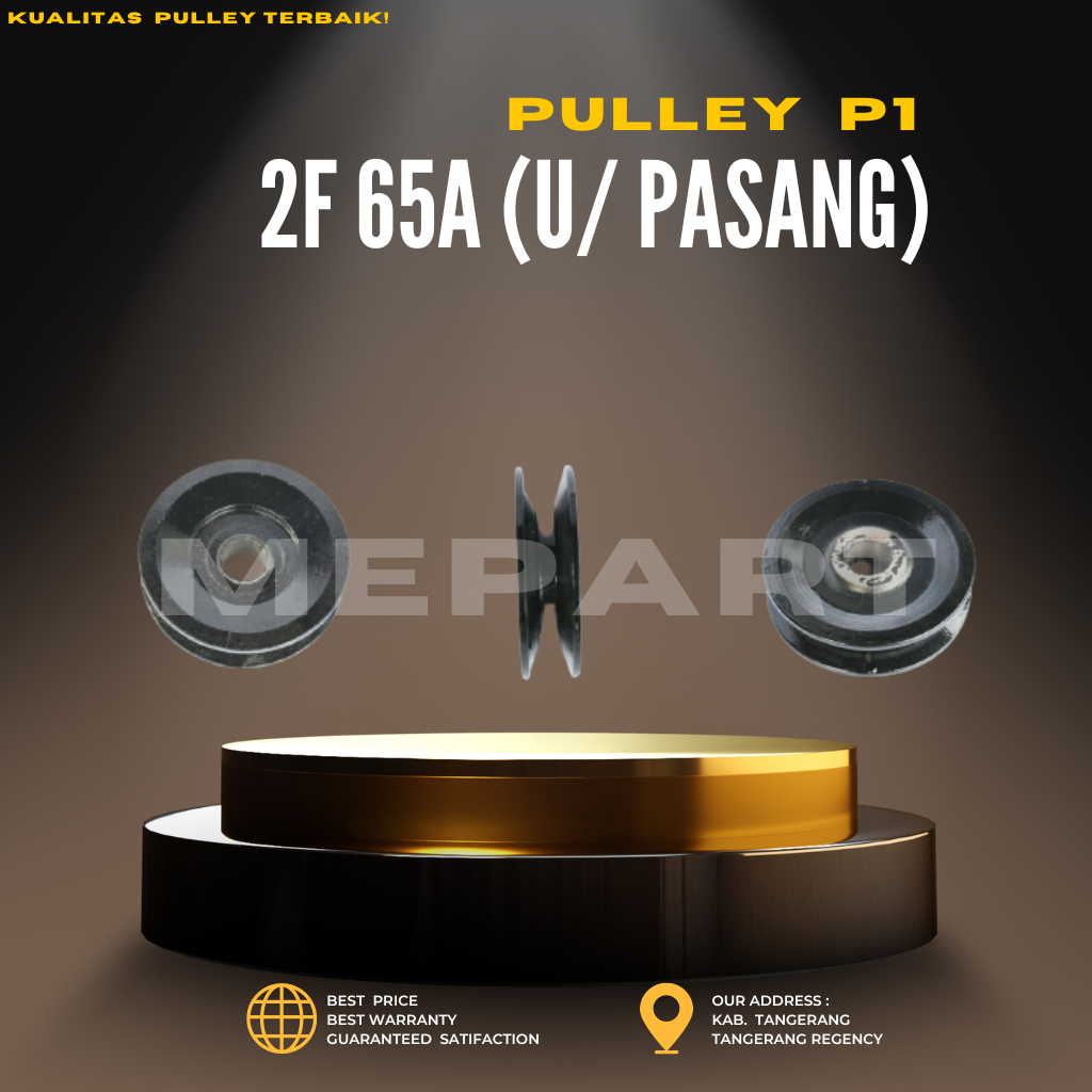 Jual PULLEY P1 2F 65A (u/ pasang) | Shopee Indonesia