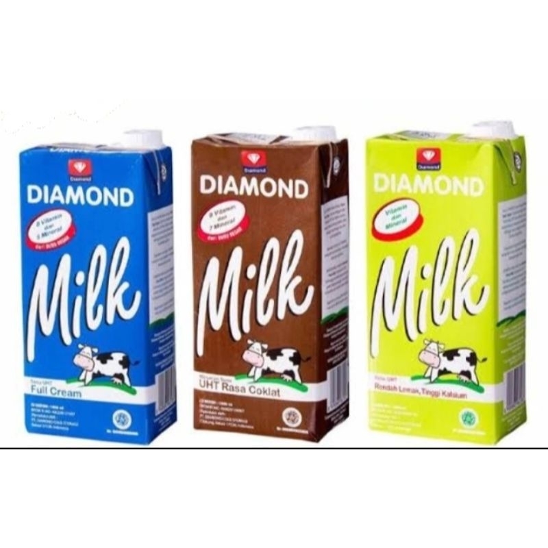 Jual Diamond Susu UHT 1lt | Shopee Indonesia