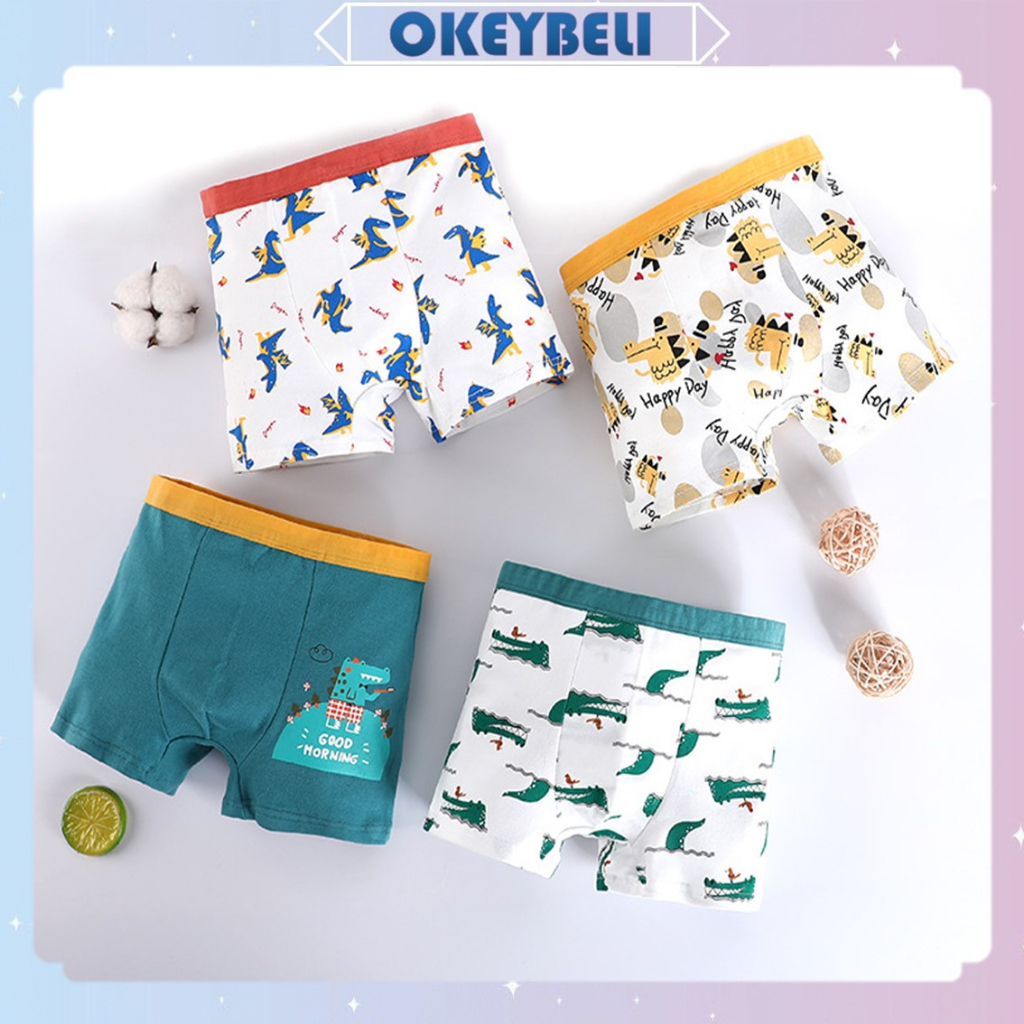 Jual •OKEY BELI•BX1312 Boxer Celana Pendek Anak-anak Unisex Celana ...