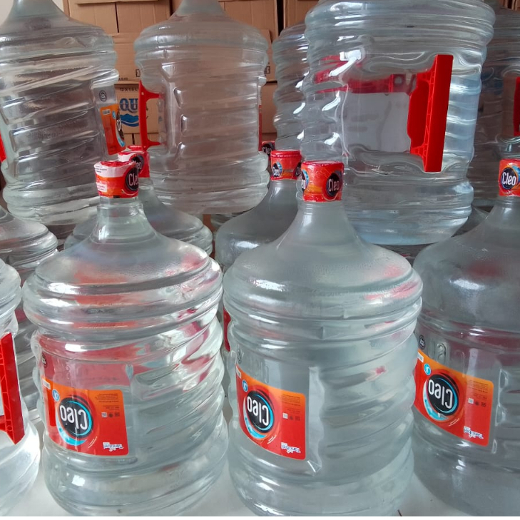 Jual Cleo Air Mineral Galon 19 Liter (Galon + isi) Cleo Air Mineral ...
